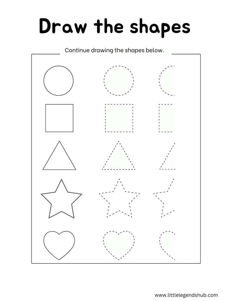 Learning Shapes for Preschoolers - Unlocking the World of Shapes Little ...